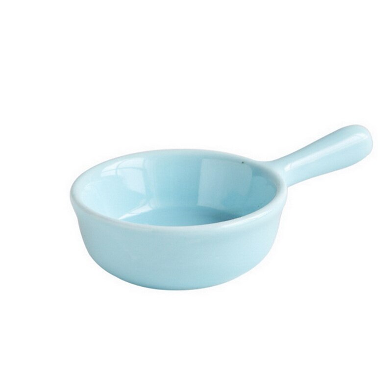 Nordic Ceramic Salad Bowl With Handle Breakfast Ce... – Vicedeal