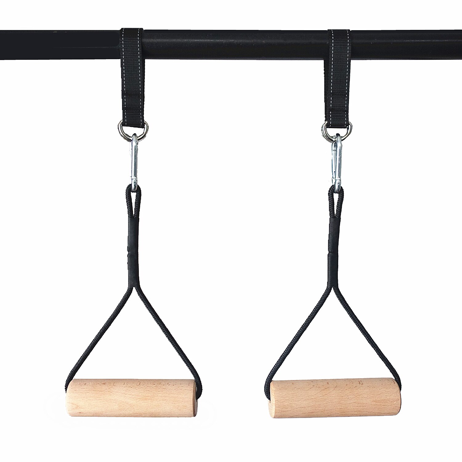 1 Pair Wooden Pull Up Grips Climbing Hold Grips Gy... – Vicedeal