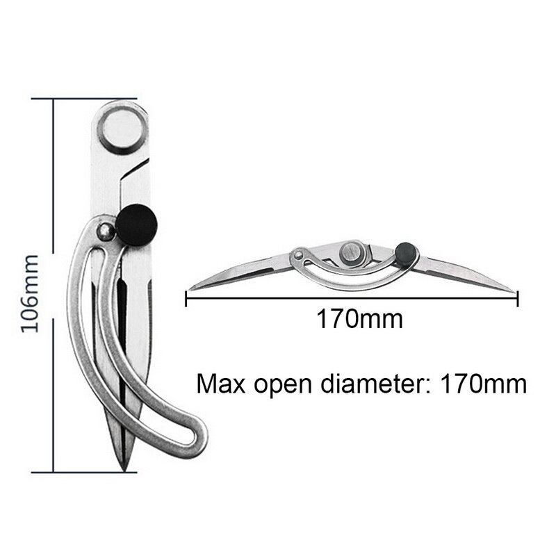 Adjustable Scriber Wing Divider Carbon Steel Penci... – Vicedeal