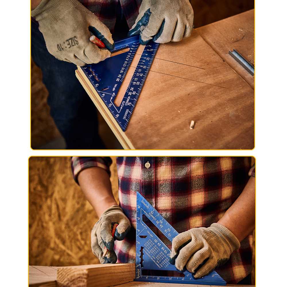 7 inch Metric Aluminum Alloy Triangle Angle Ruler ... – Grandado