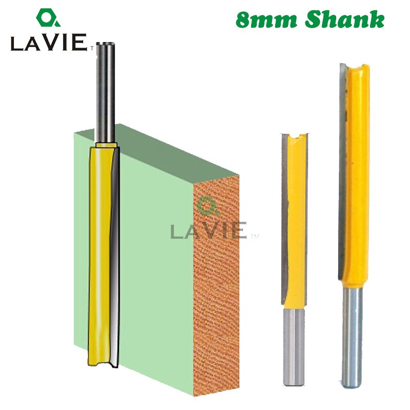 LA VIE 8mm Shank 50mm 77mm Long Straight Router Bi... – Vicedeal