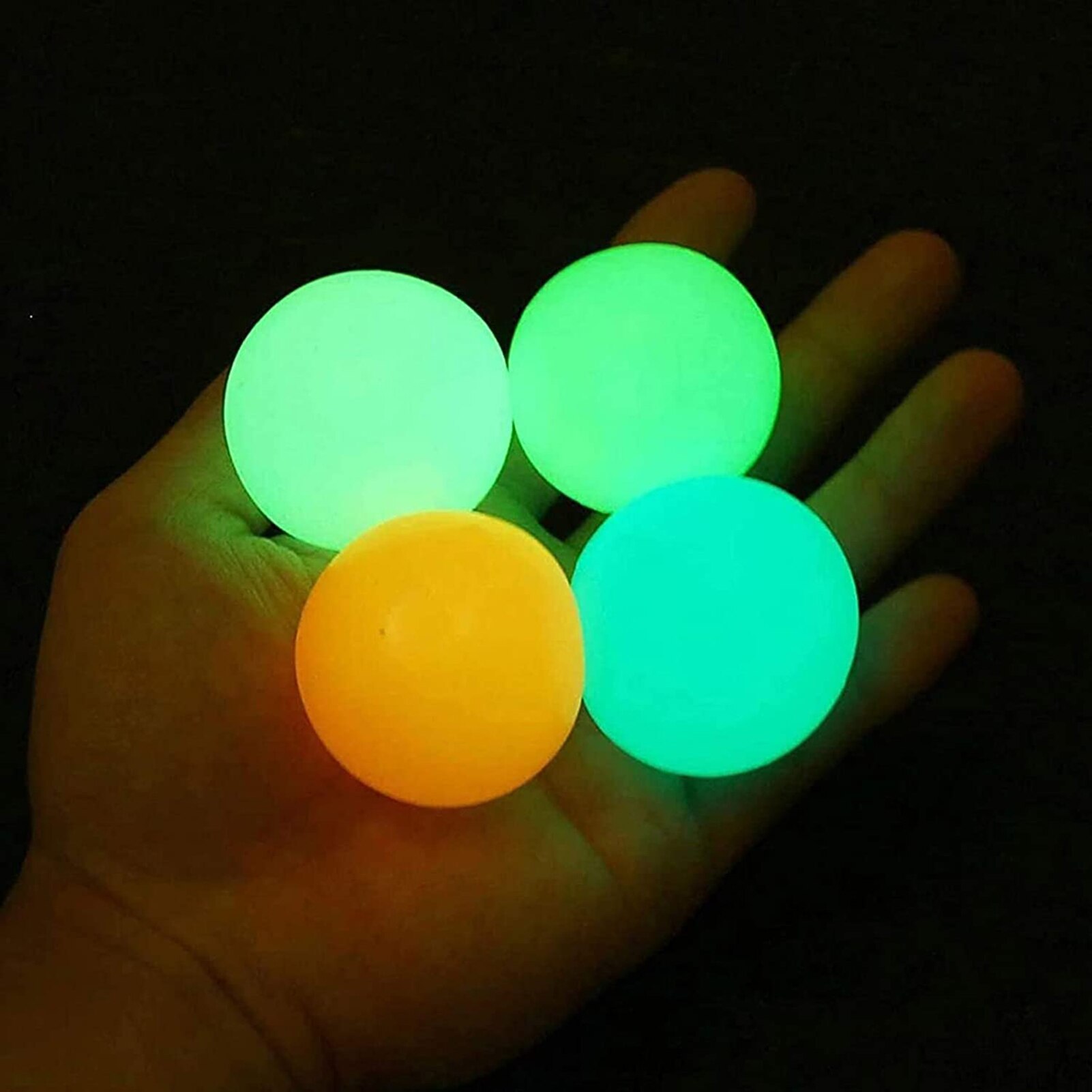 10/8/4Pcs Stick Wall Balls Sticky Fluorescent Ceil... – Vicedeal