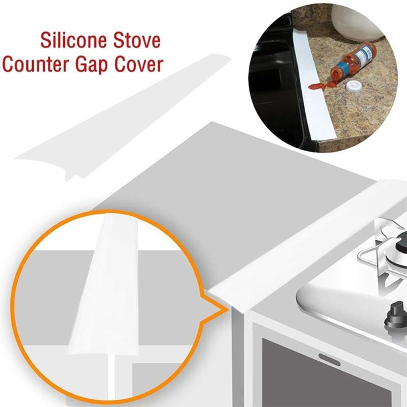 1pcs Kitchen Silicone Stove Counter Gap Cover Heat... – Grandado