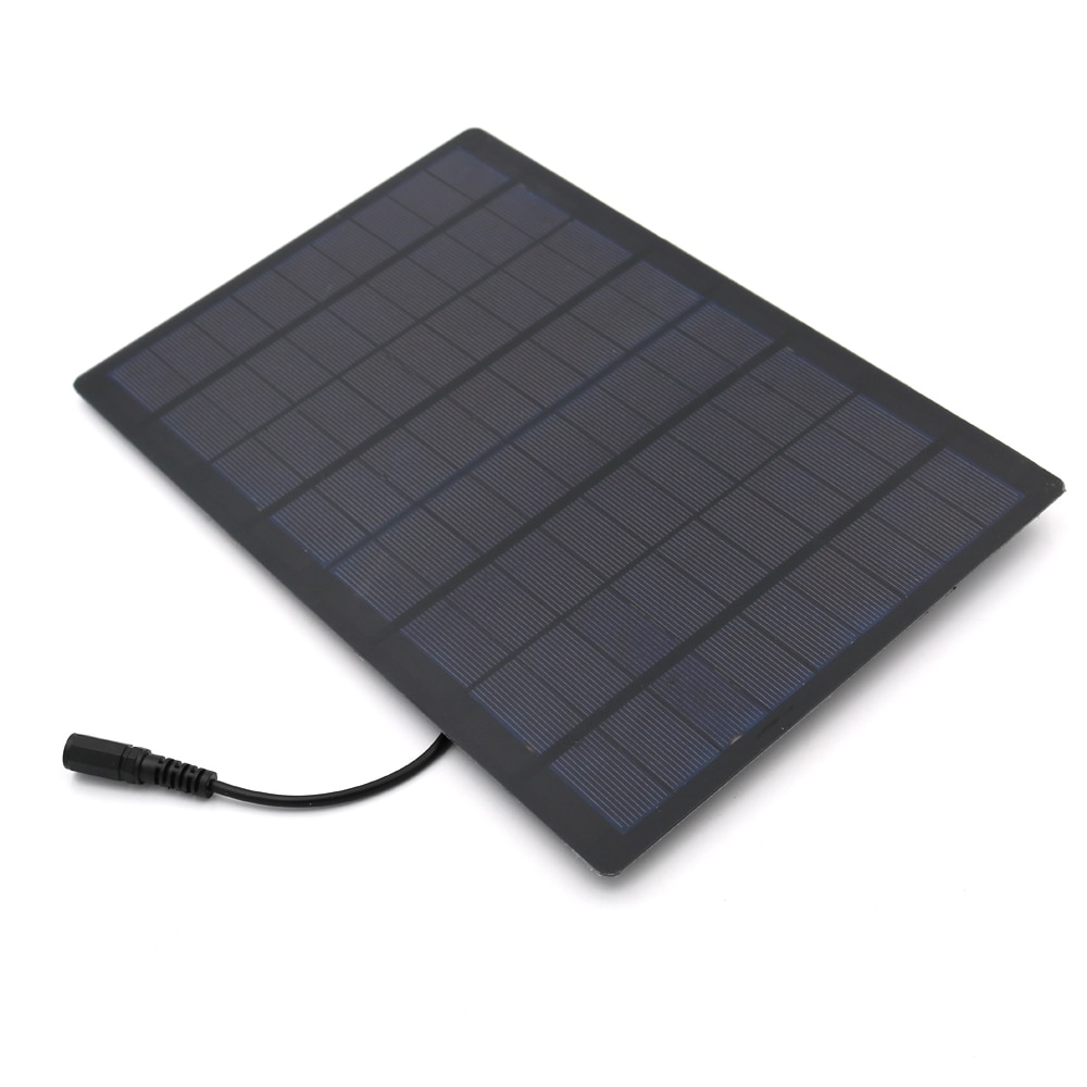 Solpanel 5w 7w 9w 18v 12v 6v 5v dc 5.5*2.1 usb utg... – Grandado