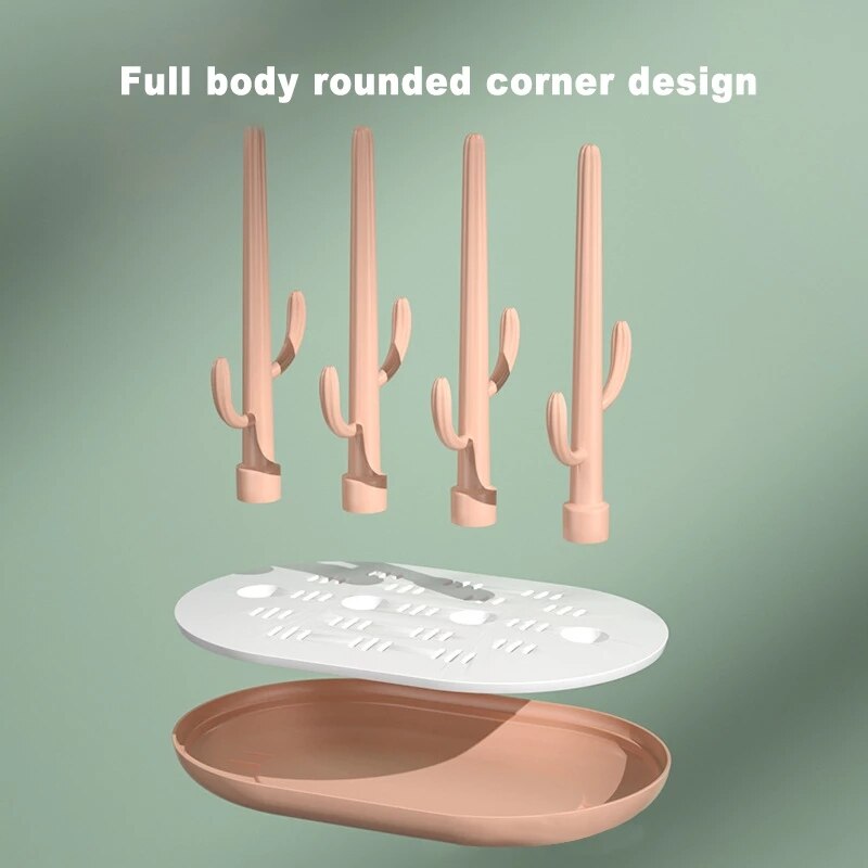 4 Color Baby Bottle Drying Rack Dryer Baby Bottle ... – Grandado