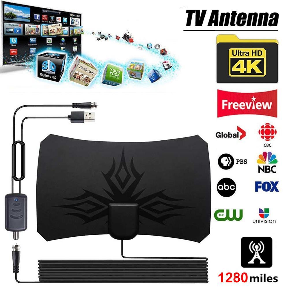 4K Digital HDTV Aerial Indoor Amplified Antenna 12... – Grandado