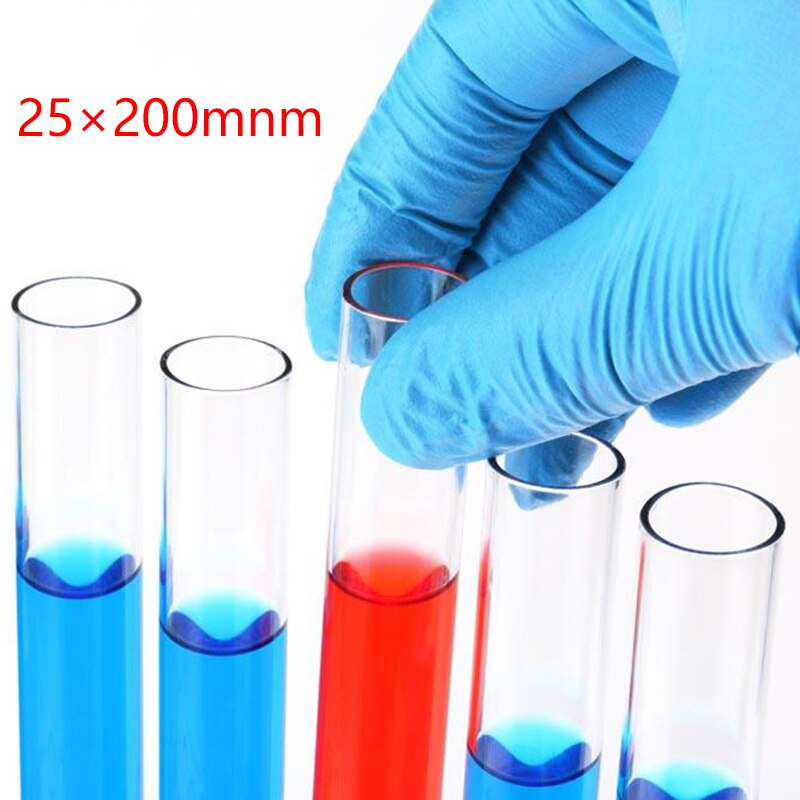 40pcs flat mouth test tube 25*200mm,Outer diameter... – Grandado