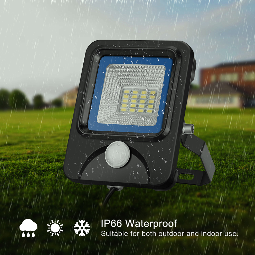 LED PIR Motion Sensor Security Wall Light Mini 10W... – Grandado