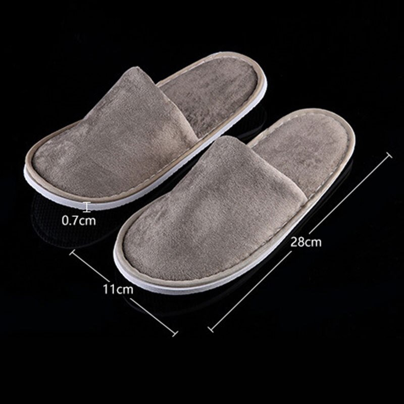1 pairs Line Simple Slippers Men Women Hotel Trave... – Vicedeal