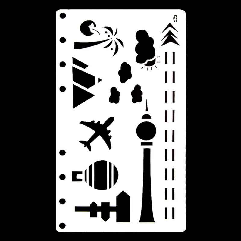 DIY Craft Drawing Template Rulers Stencil Drawing ... – Grandado