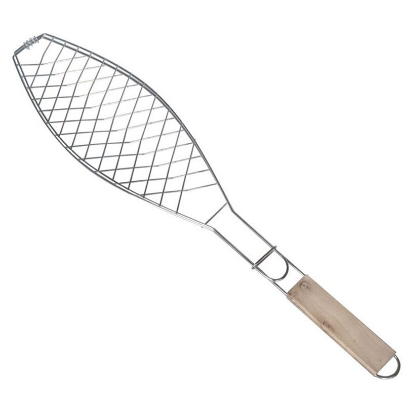 Portable Burger Mesh BBQ Roasting Fish Grilling Ba... – Grandado