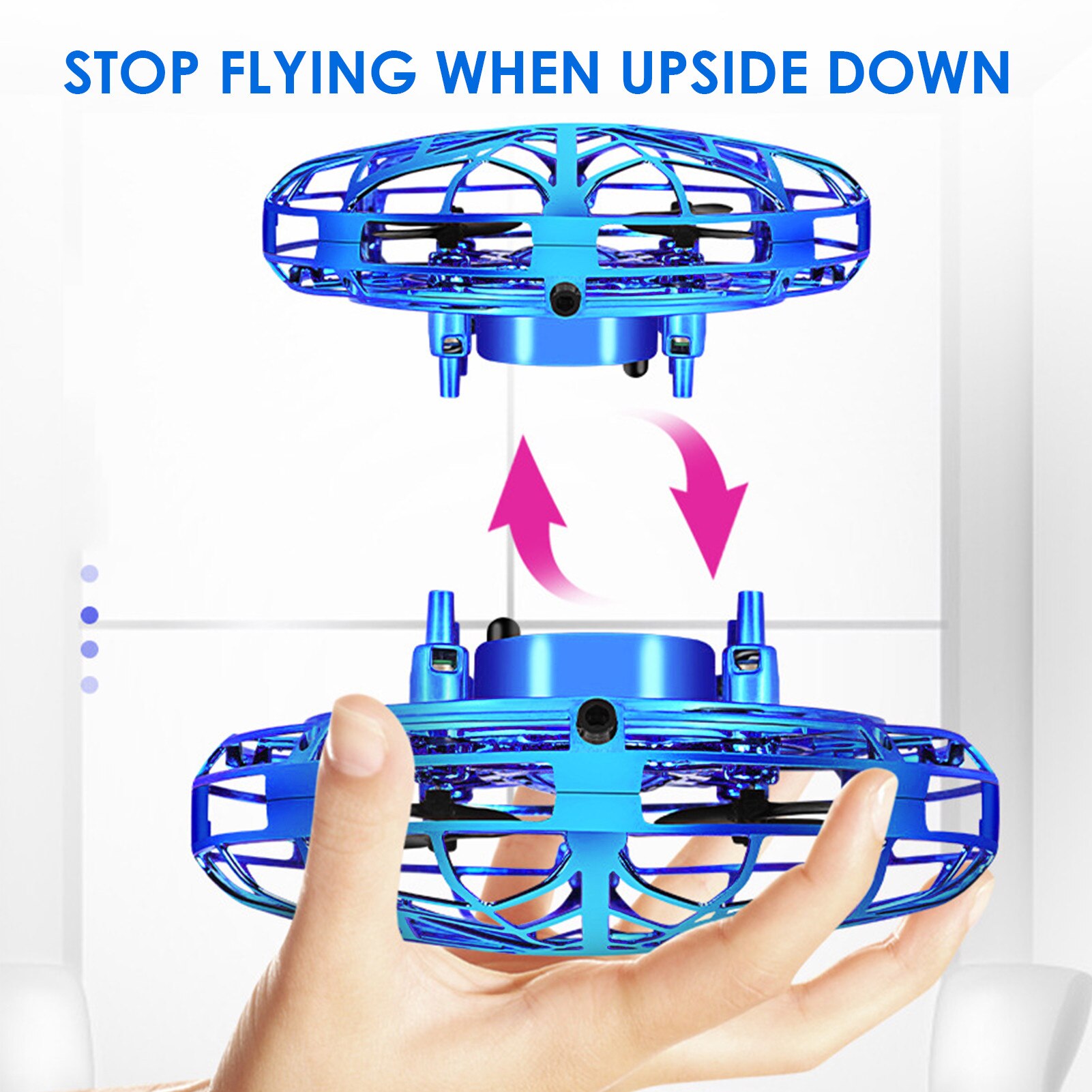 Ufo Induction Aircraft Gesture Sensing Drones Usb Grandado