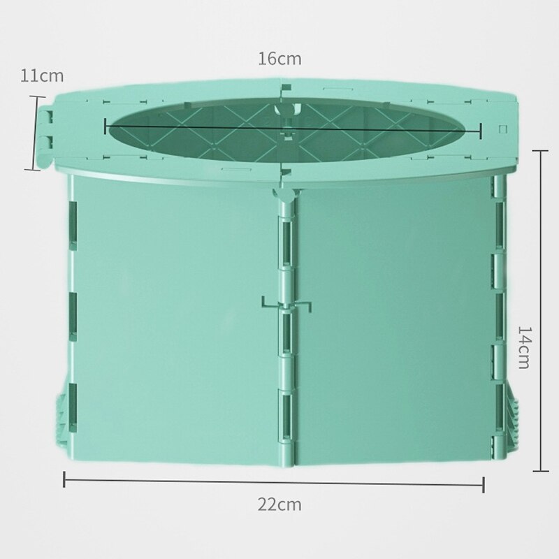 Portable Kids Toilet Folding Commode Outdoor Toile... – Grandado