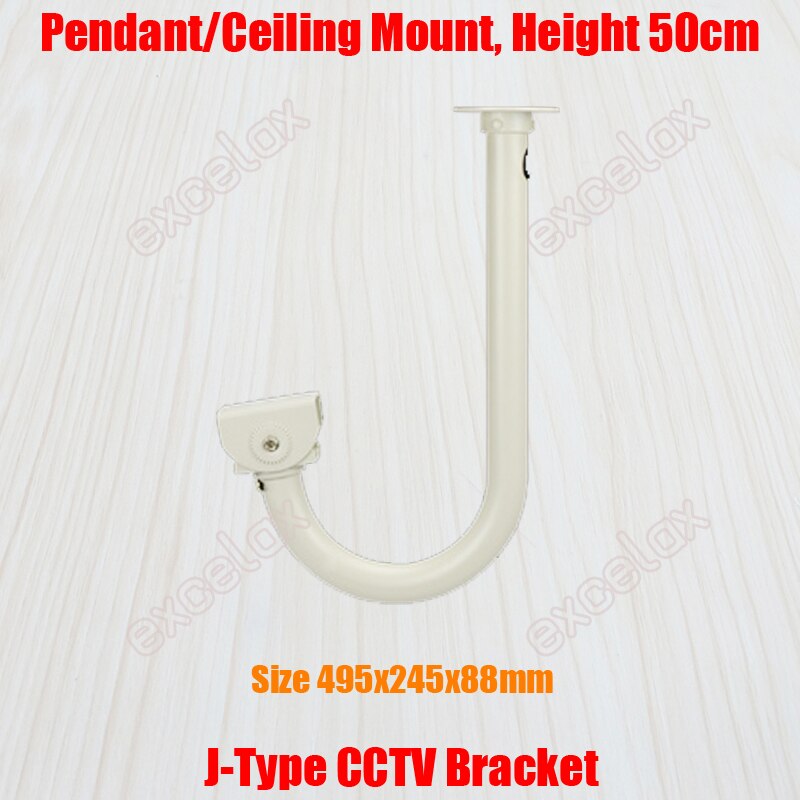 50cm J Type Pendant Ceiling Mount CCTV Housing Bra... – Grandado