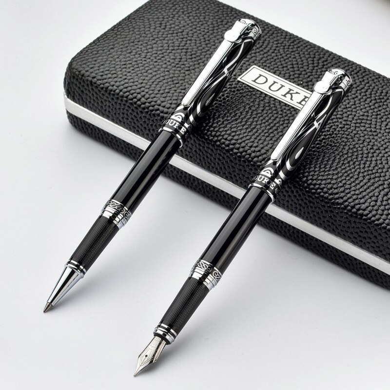 DUKE Iraurita Fountain pen set full metal with gem... – Vicedeal