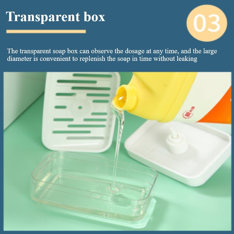 330ml Dishwashing Liquid Dispenser Automatic Liqui... – Grandado