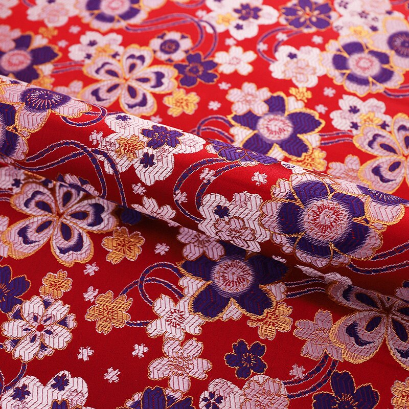 Pattern fabric brocade jacquard sewing garment fab... – Grandado