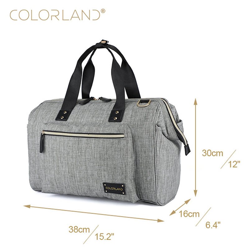 COLORLAND Baby Diaper Bag Backpack Mom Stroller Ac... – Vicedeal