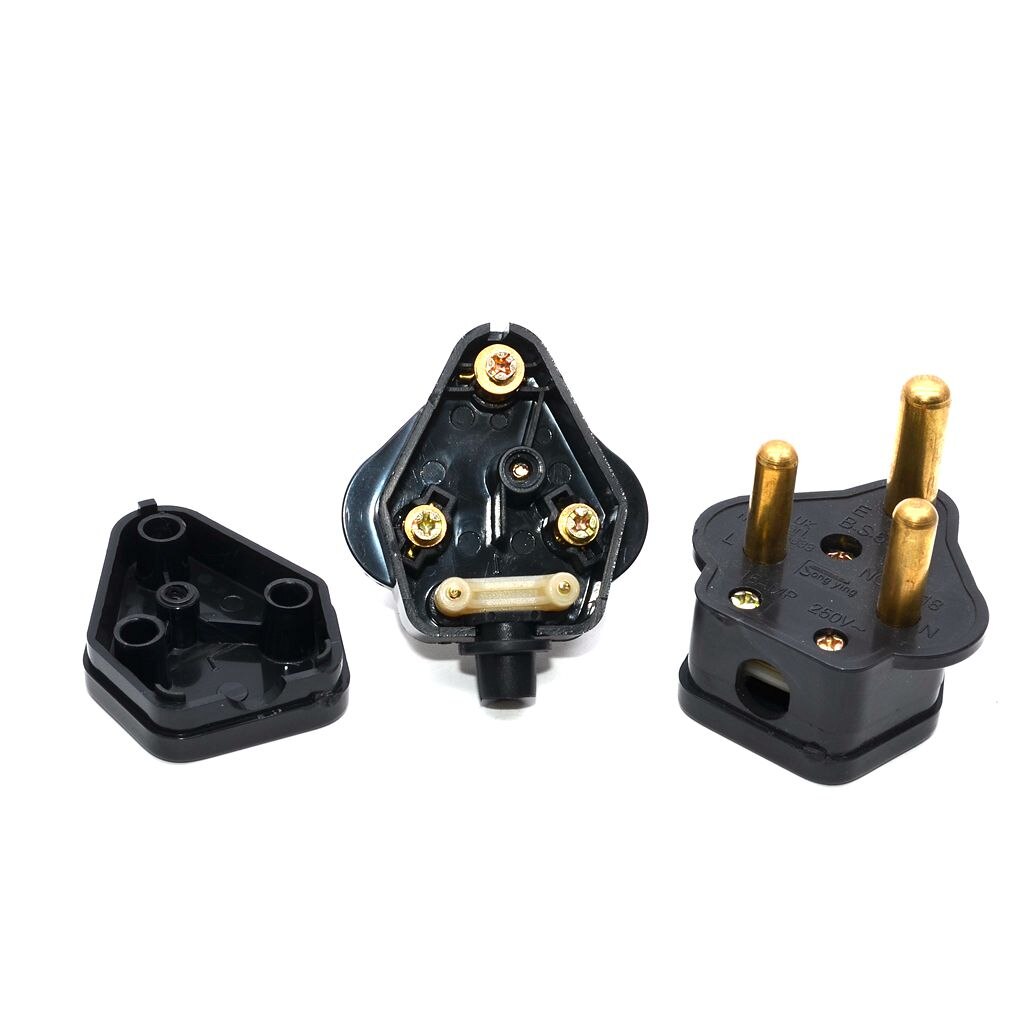 South Africa Travel Adapter Type M Large 15 amp 25... – Vicedeal