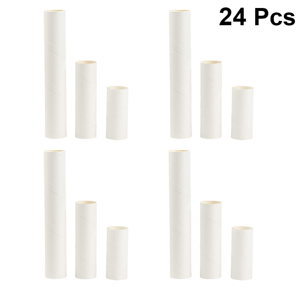 24PCS White Durable Portable Easy to Use DIY Tubes... – Grandado