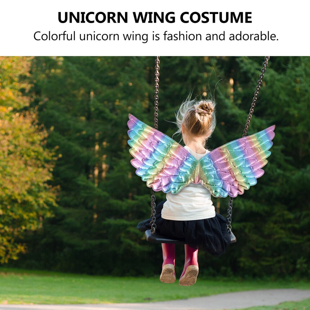 2Pcs Halloween Angel Wing Funny Unicorn Wing Party... – Vicedeal