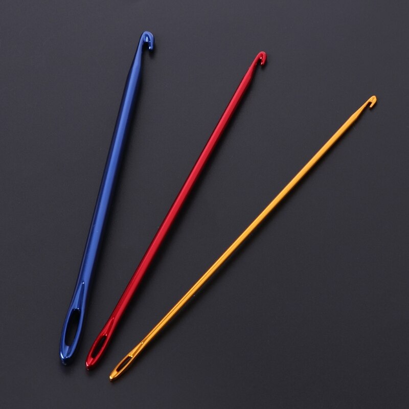 Afghan Aluminium Crochet Hook Knitting Needle Hand... – Vicedeal