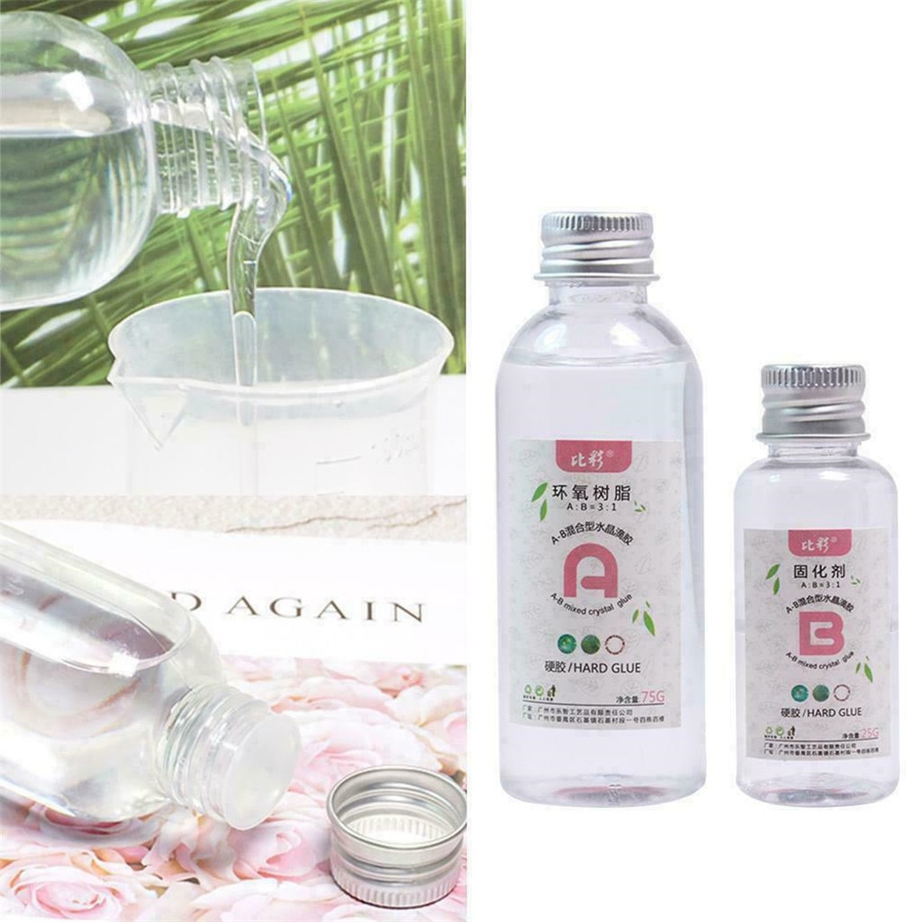 20# Art High Adhesive AB Crystal Glue Mixed Harden... – Vicedeal