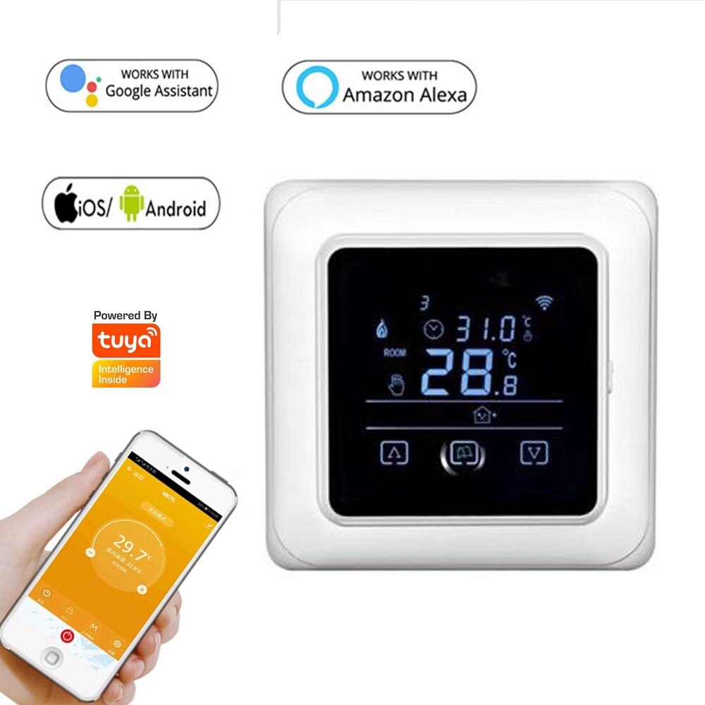 Programmable Electric Digital Floor Heating Smart ... – Vicedeal