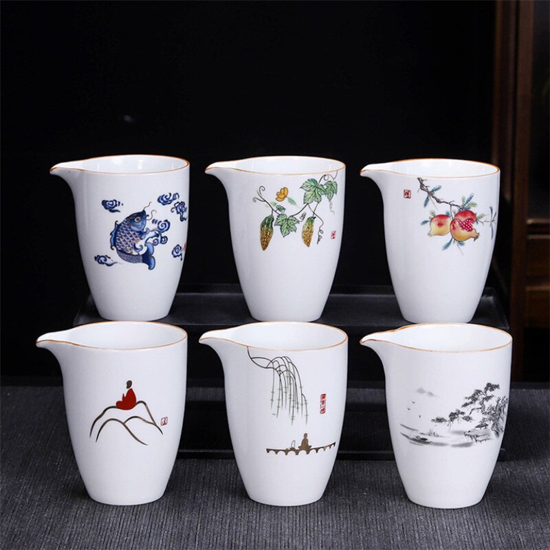Creatieve Chinese Wit Porselein Hand Geschilderd C... – Grandado