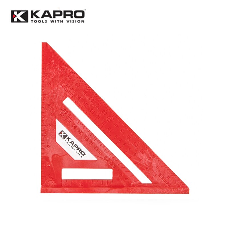 Kapro 7inch Imperial Triangle Ruler ABS Firm Swans... – Grandado