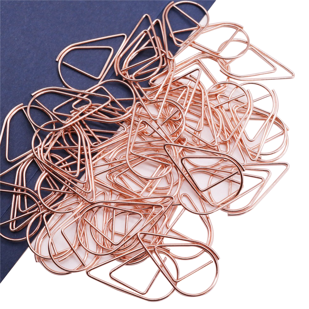 50 Pcs / Lot 2.5 * 1.5cm Modeling Paper Clips Meta... – Vicedeal