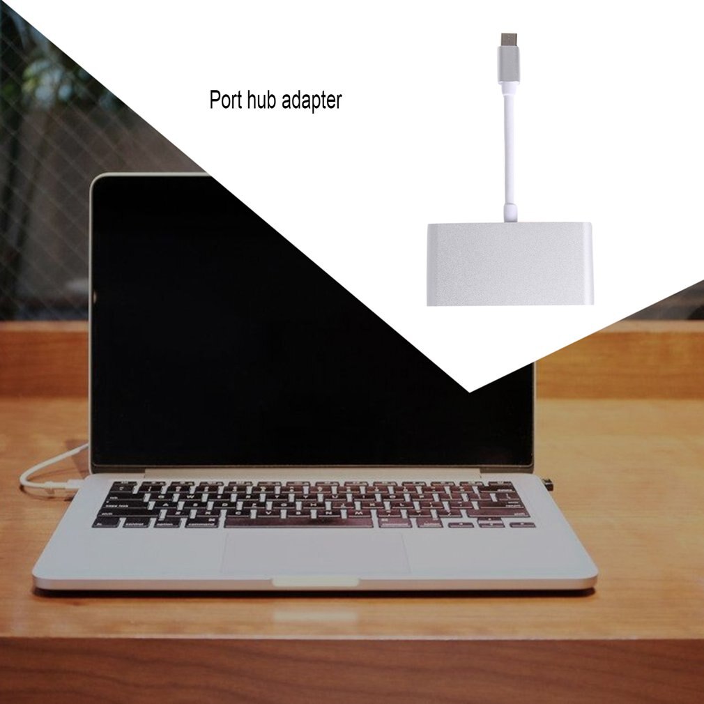 Thunderbolt Usb 3.1 Type-C To Usb 3.0 Hub 4 Port H... – Grandado
