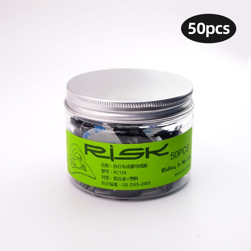 50 sets RISK Bicycle Cables Housing Aluminum Bike ... – Grandado