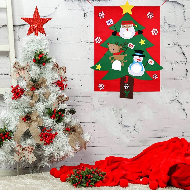 Christmas Toss Games with 3Pcs Snowballs DIY Felt ... – Grandado