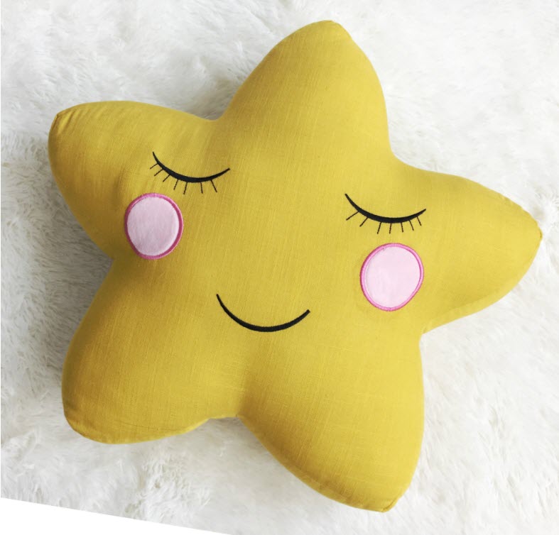 cotton moon and star pillow toy cotton toys cartoo... – Grandado