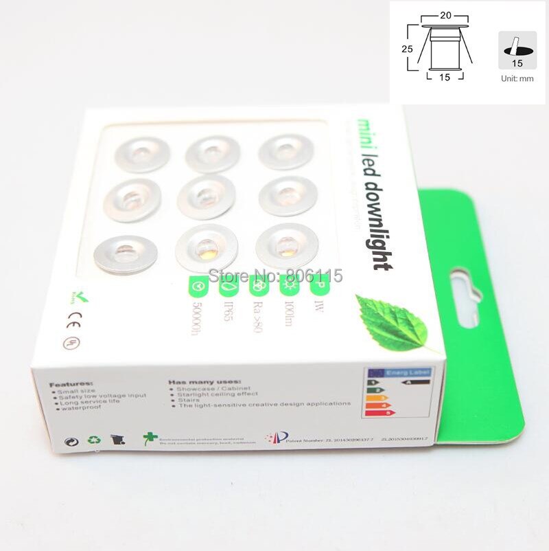 led buried stairway light mini 1W DC12V led downli... – Vicedeal