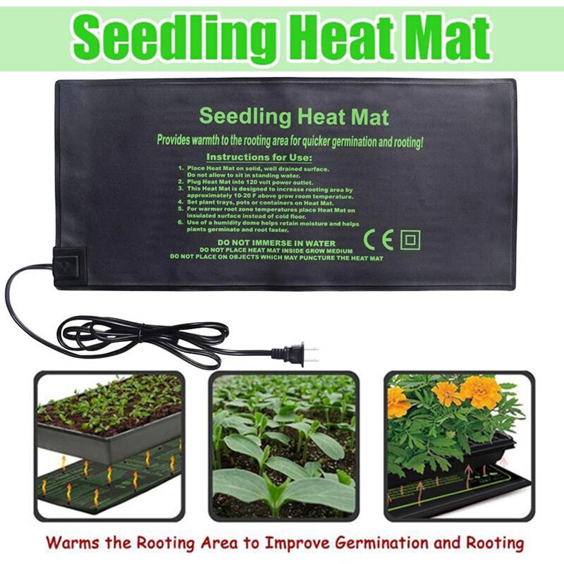 18W 220V Seedling Heating Mat 52*24CM Waterproof P... – Vicedeal