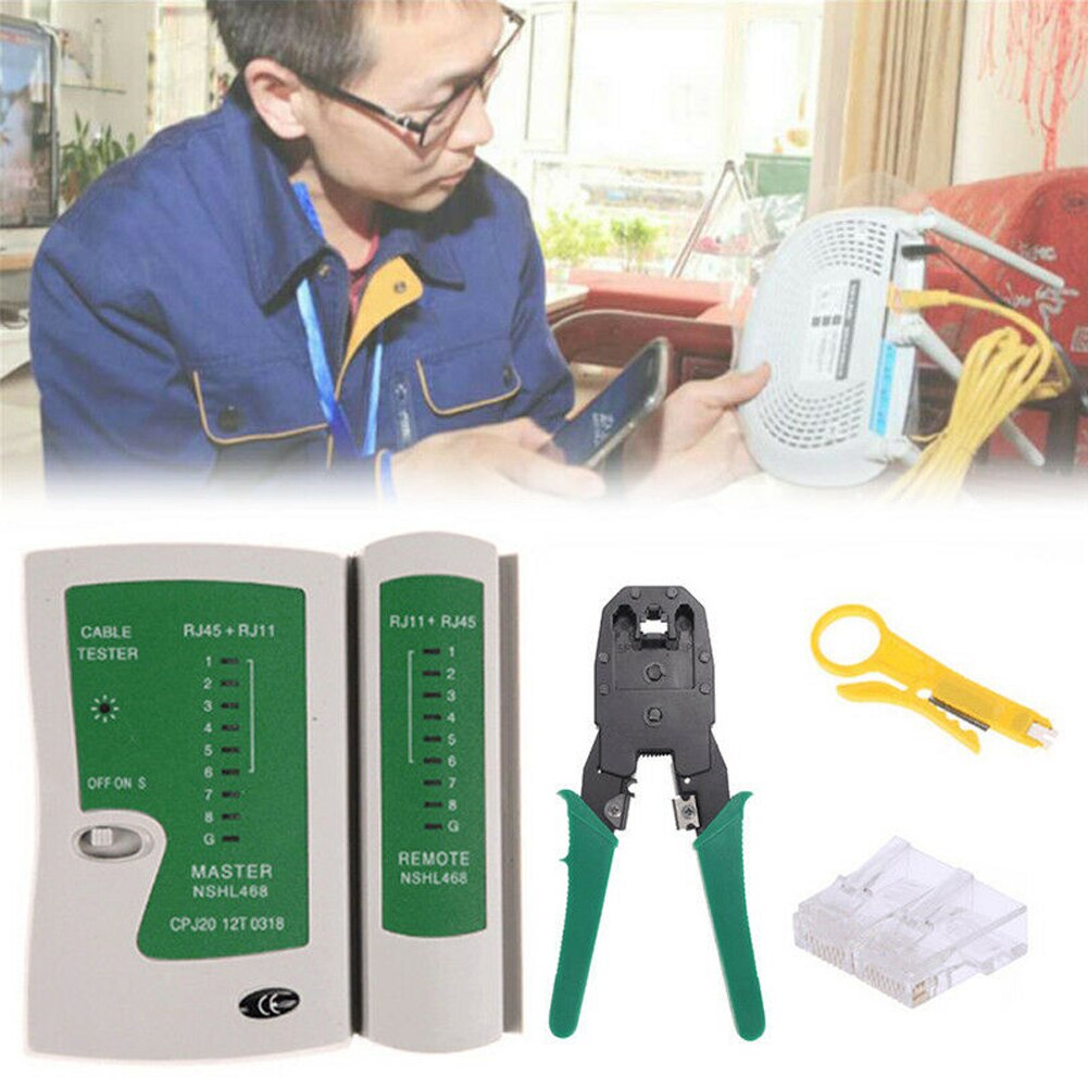 5Pcs Portable RJ12 Trimming Line Pressing With Too... – Grandado