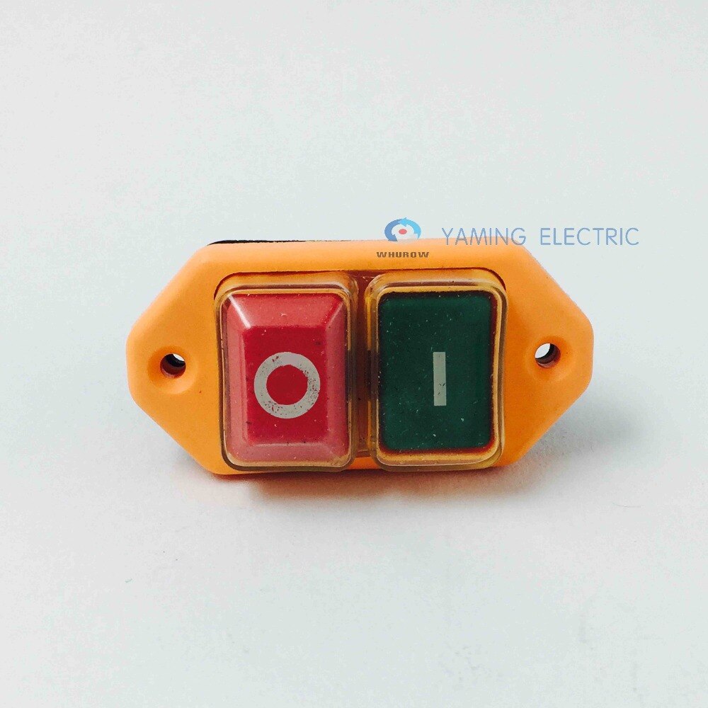 Electromagnetic switch 5 Pin On Off red green Butt... – Vicedeal