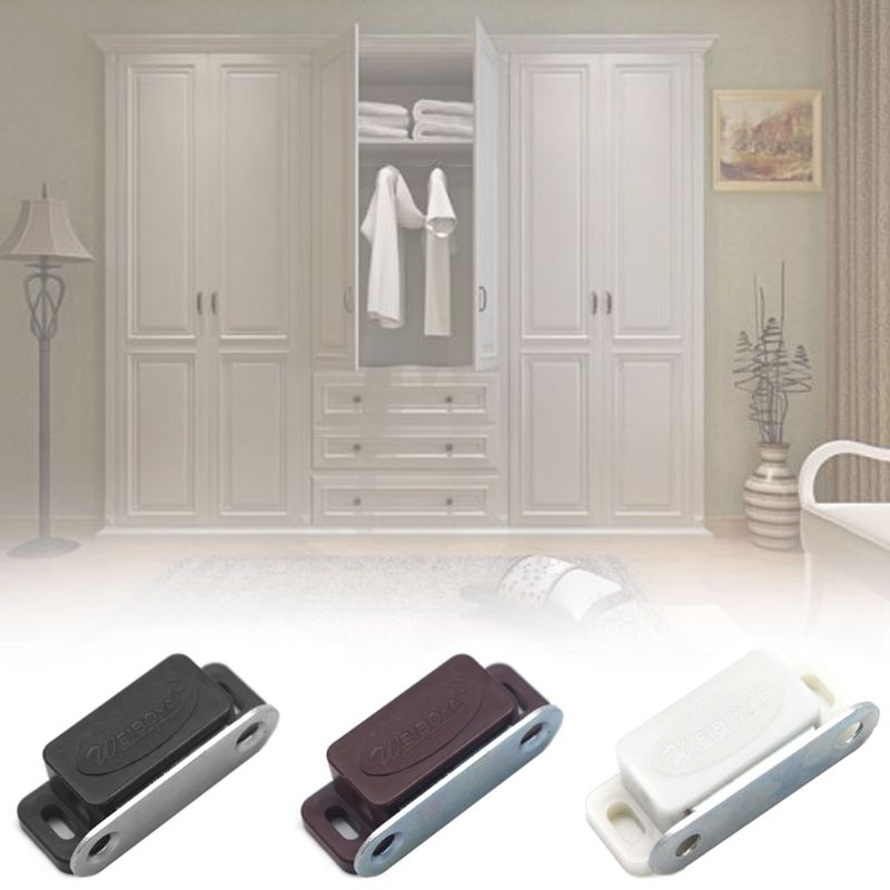 10Pcs Mini Plastic Cabinet Magnetic Catch Lock Lat... – Grandado