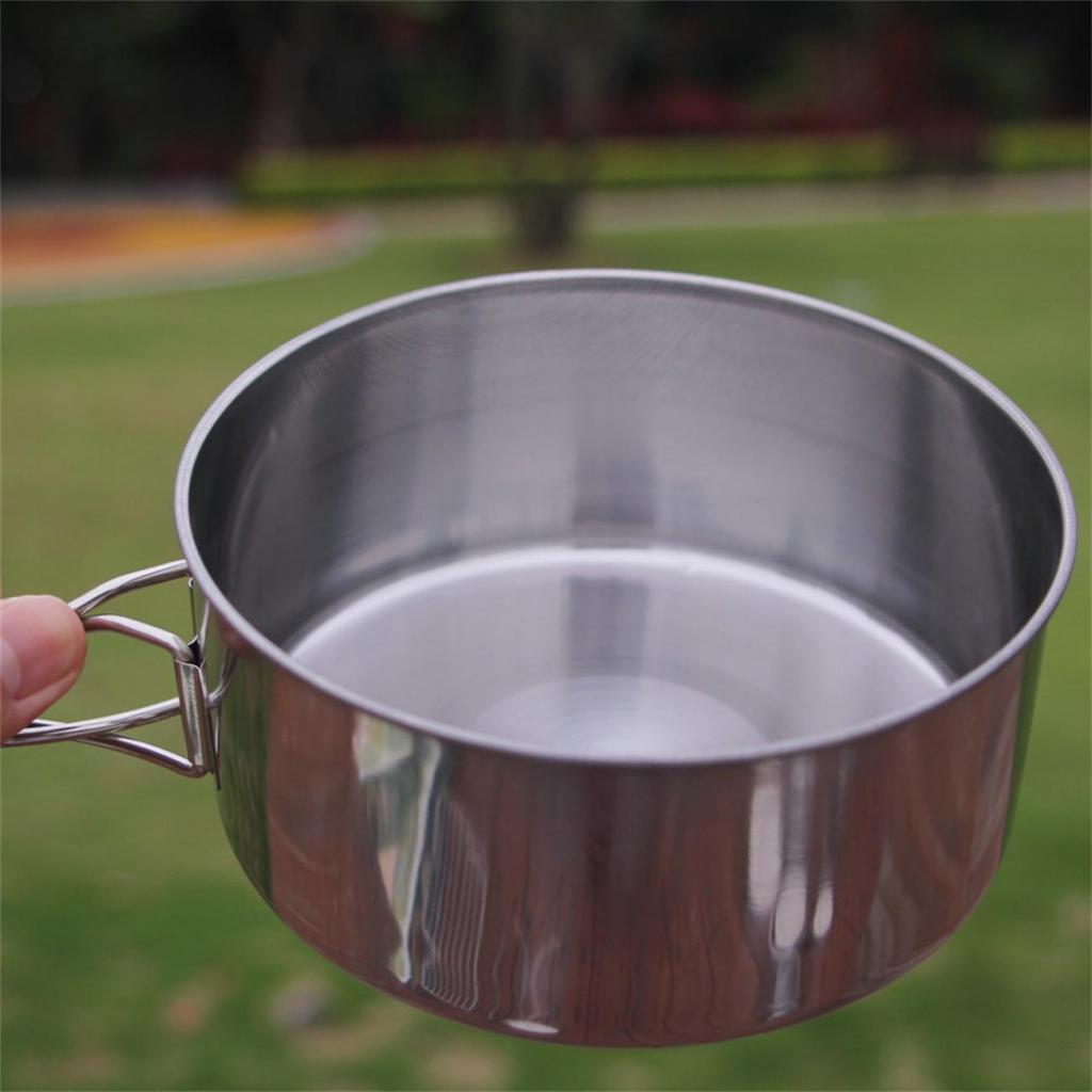 2 Pieces Camping Cookware Mess Kit, Hiking Backpac... – Grandado