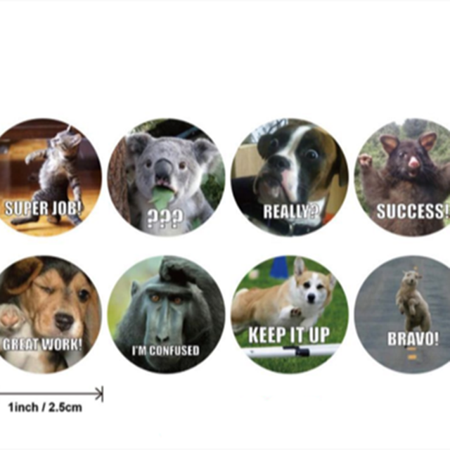 500Pcs zoo Animals cartoon Stickers for kids class... – Vicedeal