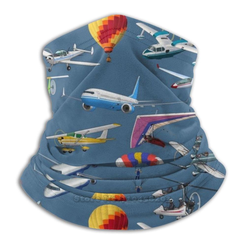 A Sky Full Of Aviation Scarf Bandana Neck Warmer H... – Grandado