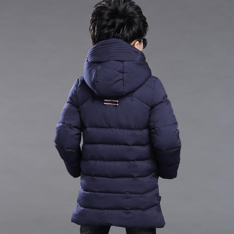 boys winter Coat hooded 4-15 years old kids down j... – Vicedeal