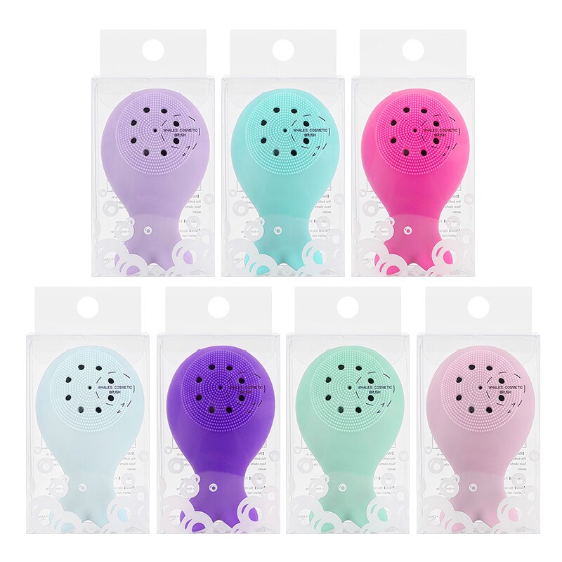1pcs Silicone Small Whale Wash Brush Whale Cleansi... – Vicedeal