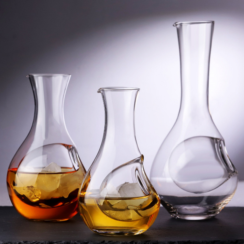 350-450ml Jug Wine Lead-Free Crystal Glass Blue He... – Grandado