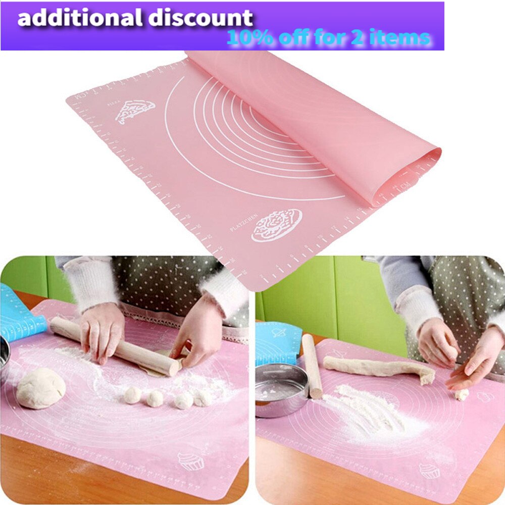 50*40Cm Siliconen Bakken Cake Deeg Fondant Rolling... – Grandado