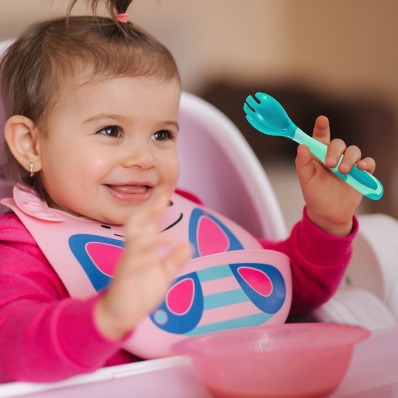 Children's Twisted Spoon Safe Rounded Edges Ba... – Grandado