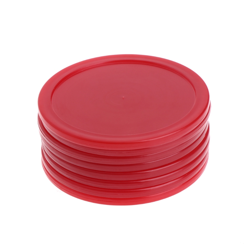 8 pcs 64mm Red ABS Air Hockey Pucks Children Table... – Grandado