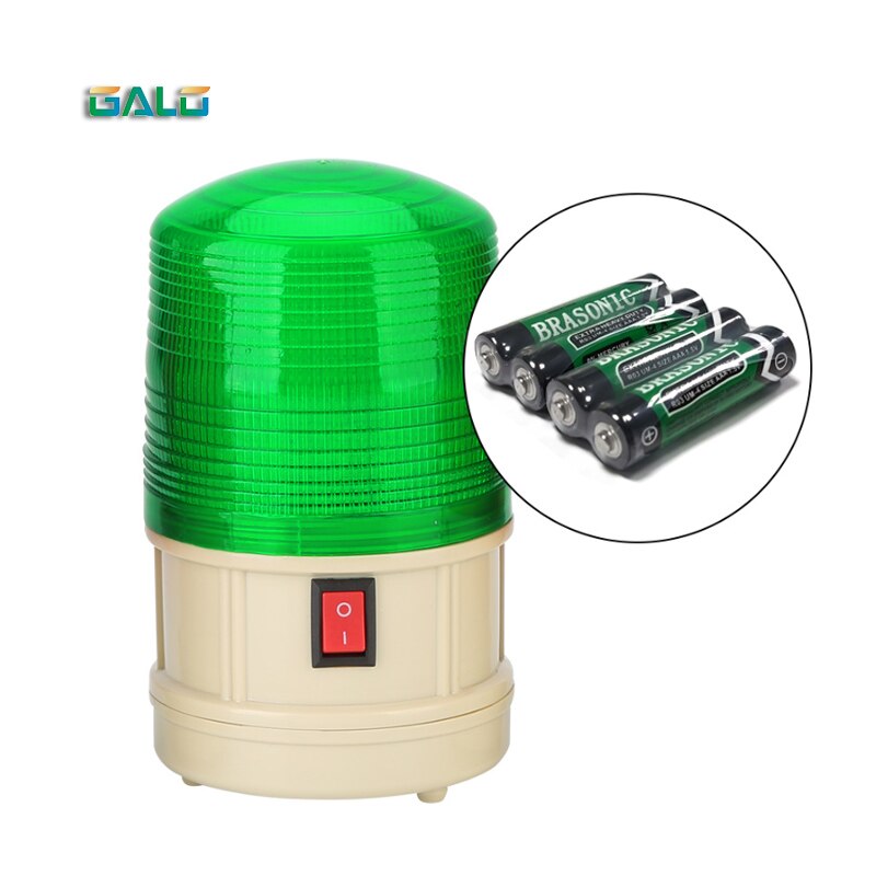 Battery powered LED flashing light Lamp Alarm Lamp... – Grandado